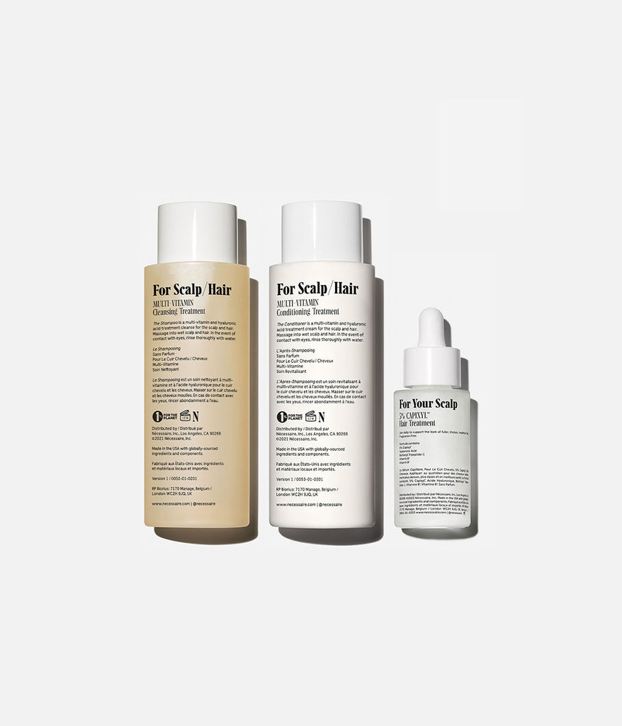The Scalp Essentials | Hyaluronic Acid | 5% Capixyl™ – Nécessaire, A ...