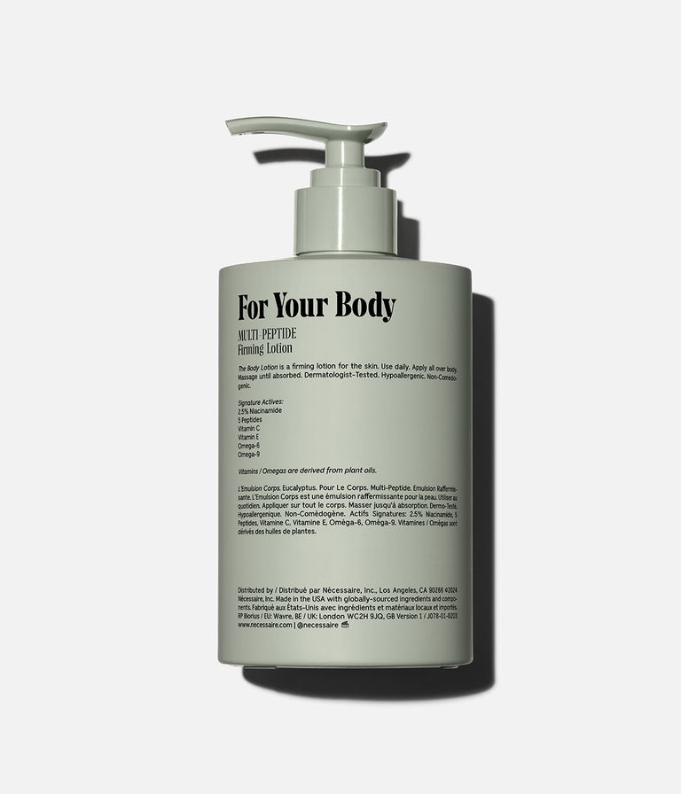 The Body Lotion 450 ml | Multi-Peptide – Nécessaire, A Personal Care ...
