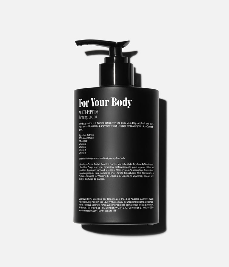 The Body Lotion 450 ml | Multi-Peptide – Nécessaire