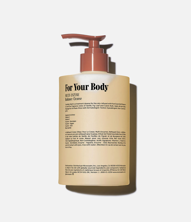 The Body Wash | Multi-Enzyme – Nécessaire, A Personal Care Company