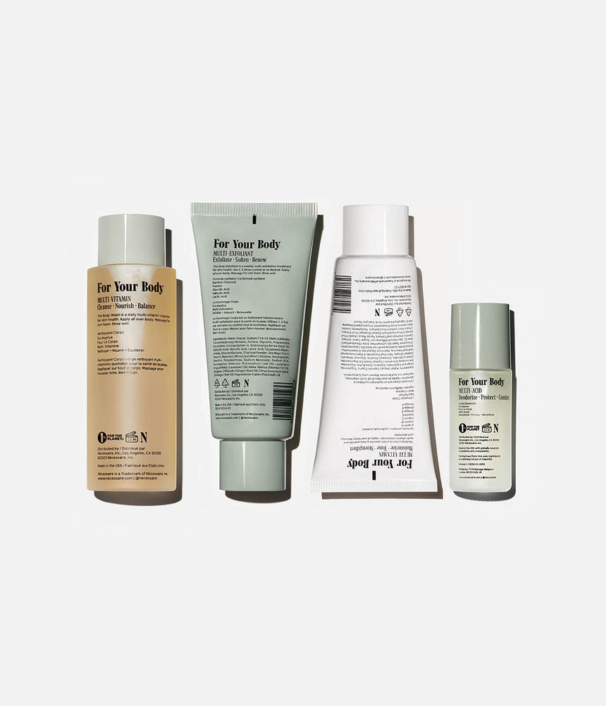 The Body Essentials. – Nécessaire, A Personal Care Company